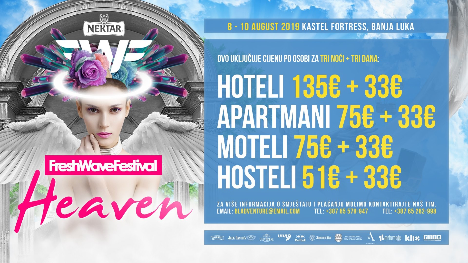 Book Your Accommodation For Fresh Wave Heaven! - Freshwave